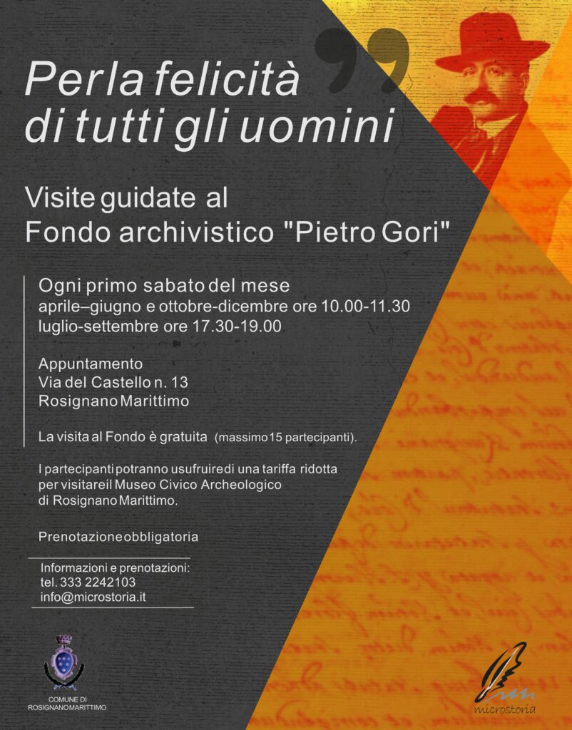 Visite Fondo Pietro Gori | Microstoria